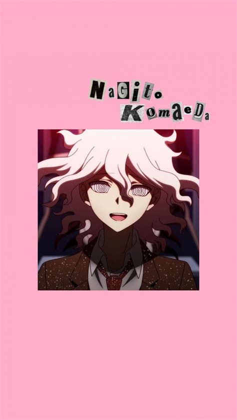 Nagito Komaeda Wallpaper💕🌺 Wallpaper Nagito Komaeda Poster