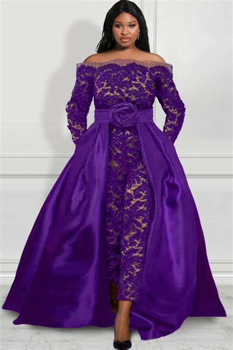 Plus Size Purple Outfits