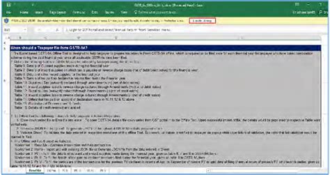 FAQs And User Manual GSTR 9A Offline Utility
