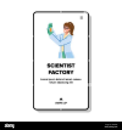 Scientist Factory Vector Stock Vector Image And Art Alamy