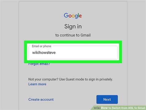 How To Switch From AOL To Gmail With Pictures WikiHow