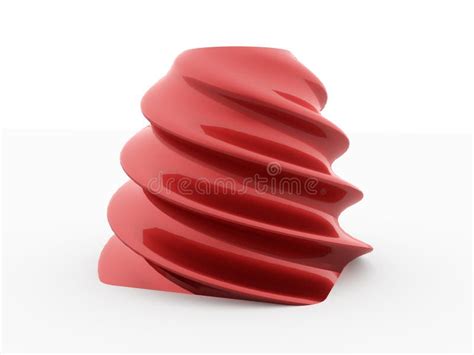 Red Abstract Red Waves Element Isolated Stock Illustration Illustration Of Graphic Digital