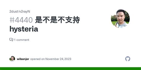 是不是不支持hysteria · Issue 4440 · 2dustv2rayn · Github