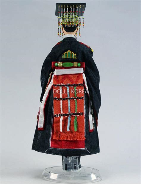 Korean Traditional Collectible Dolls Younji Doll The King Doll 12 Inch