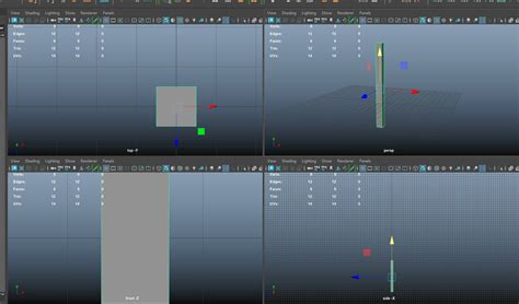 Maya Strange Bug Top Viewport Is Black When Moving A Mesh High — Polycount