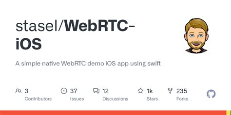 Github Staselwebrtc Ios A Simple Native Webrtc Demo Ios App Using Swift