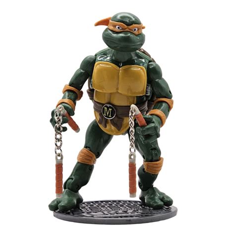 قیمت و خرید فیگور ناب سل مدل لاک پشت های نینجا طرح مایکل آنجلو Michel Angelo