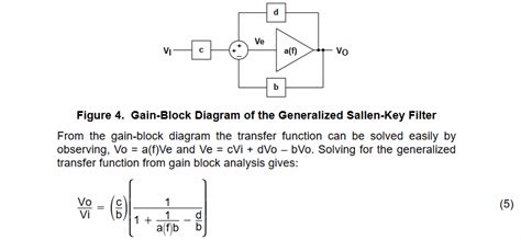 2nd Order Low Pass Filter Sallen Key Variation Electrical Engineering