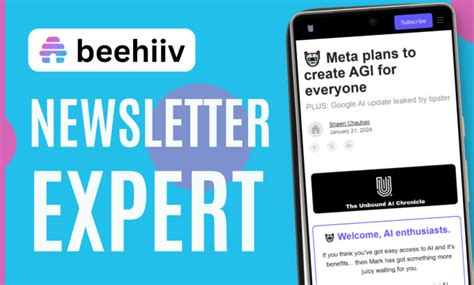 Setup Beehiiv Newsletter Beehive Landing Page Design Beehiiv Ai