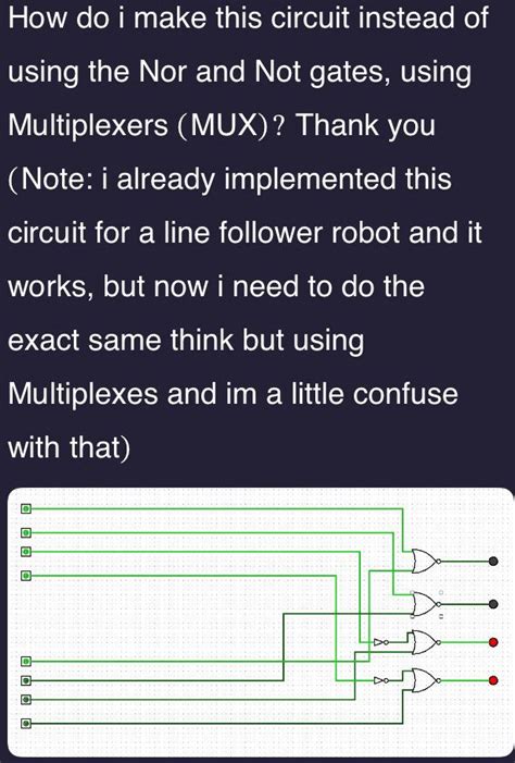 Solved How Do I Make This Circuit Instead Ofusing The Nor Chegg
