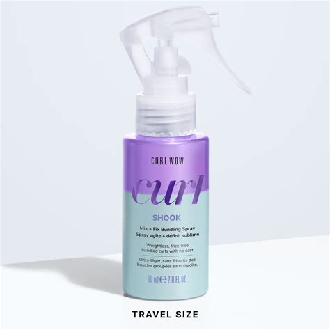 Curl Wow Shook Curl Enhancing Spray For Hair Color Wow