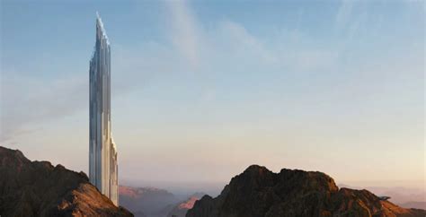 Un Mega Zgârie Nori în Vârf De Munte Conceput De Zaha Hadid Architects în Cadrul