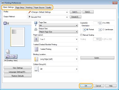 Printing From A Computer