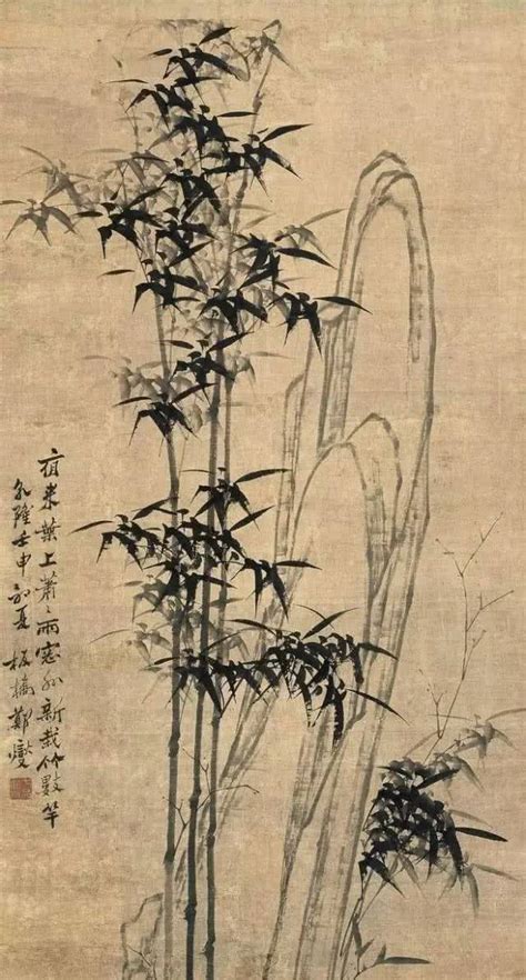 郑板桥的经典竹子