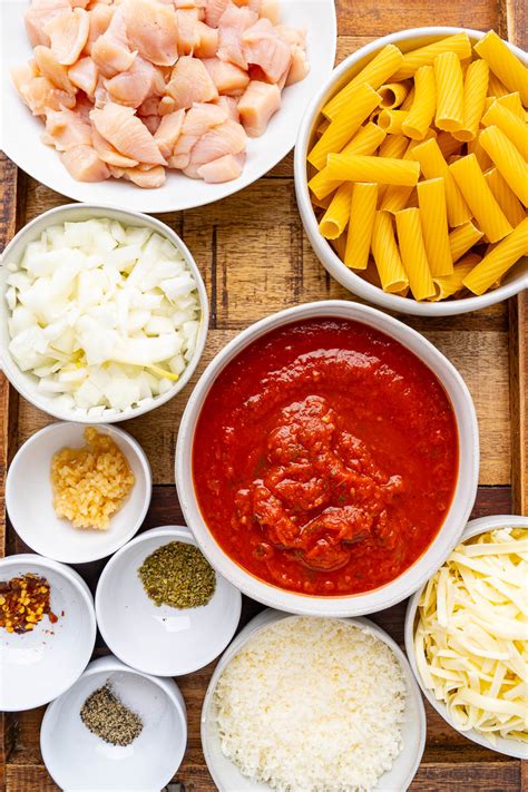 Chicken Parmesan Pasta Closet Cooking