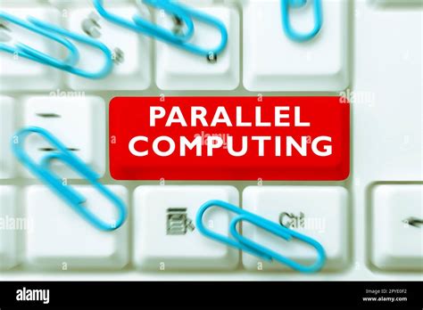 Text Showing Inspiration Parallel Computing Word Written On