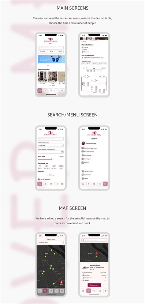 Mobile App Discover Meal Case Study Uiux Behance