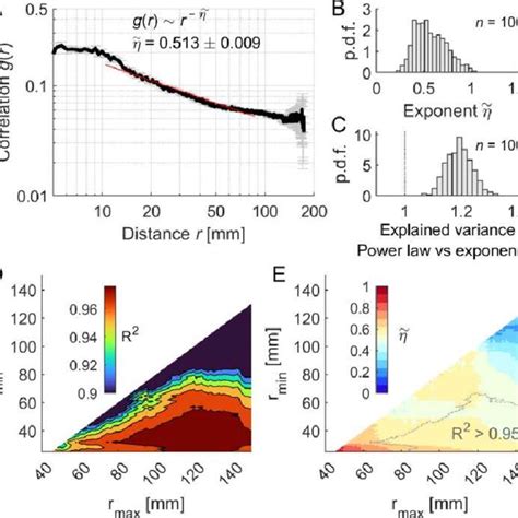 Correlation Function A The Correlation Function Of Fmri Signals Was