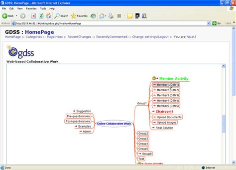 A Screenshot Of A Web Based Collaborative Work Homepage Download