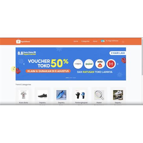 Jual Source Code Toko Online Laravel 8 Integrasi Raja Ongkir Dan Midtrans Bonus Payment Method