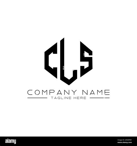 Cls Letter Logo Design With Polygon Shape Cls Polygon And Cube Shape Logo Design Cls Hexagon