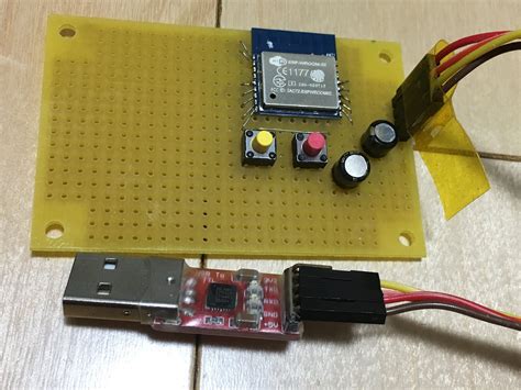 nworld arduino ideで直接esp wroom 02を使ってみた。