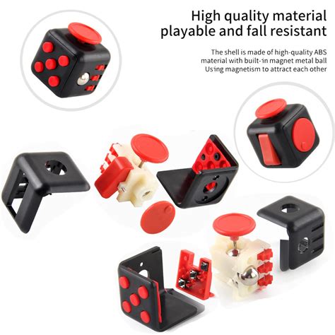 Fidget Cube Stress Anxiety Pressure Relieving Toy For Adult Promo Items Giveaways With