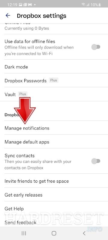 How To Manage Notifications In Dropbox How To