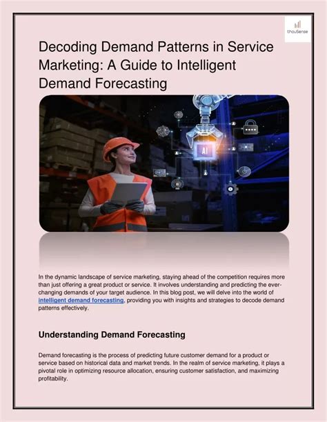 Ppt Decoding Demand Patterns In Service Marketing A Guide To
