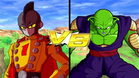 Gamma 1 Vs Piccolo Dbsh Dbz Bt3 Canon V7 Youtube
