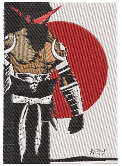 Anime Embroidery Pattern Gurren Kamina Sunset A G E Store Designs