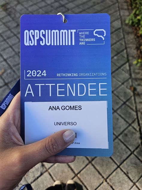 Ana Sofia Gomes On Linkedin Qspsummit