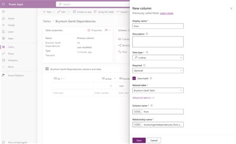 How To Build A React Gantt Chart In Microsoft Power Apps Using Bryntum Power Apps Component
