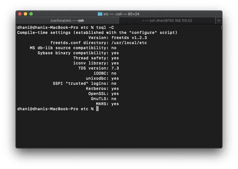 How To Connect To Microsoft Sql Server Using Python On Macos Catalina