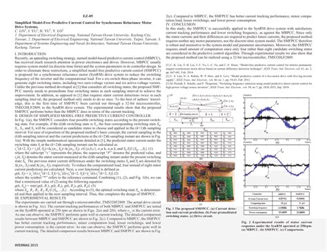 Pdf Simplified Model Free Predictive Current Control For Synchronous Reluctance Motor Drive