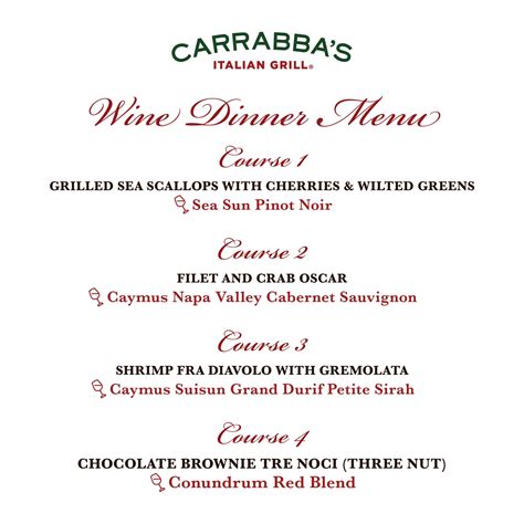 Save The Date For Our Carrabbas Italian Grill Facebook