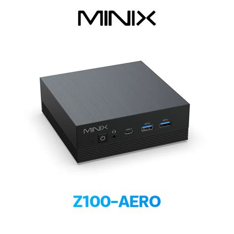 Official Mall Minix Z100 AERO Mini PC Intel Alder Lake N100 พรอม RAM 16GB SSD 512G และ Win11