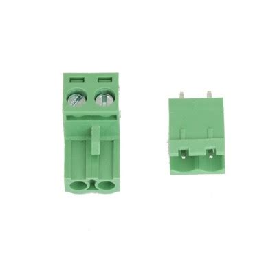 Pluggable Terminal Block Vertical Pin Mm Pitch KF EDGV P Straight Pin Makers