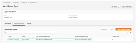 Deploy The Wordpress App Deploy Wordpress To An Amazon Ec2 Instance Using Codedeploy