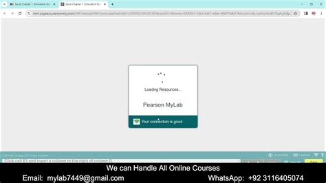 Excel Chapter 1 Simulation Exam Simulationexam Chapter1 Excelsimulation Excelexam Myitlab