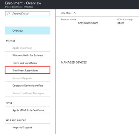 Configure Enrollment Restrictions For Devices In Microsoft Intune Msendpointmgr