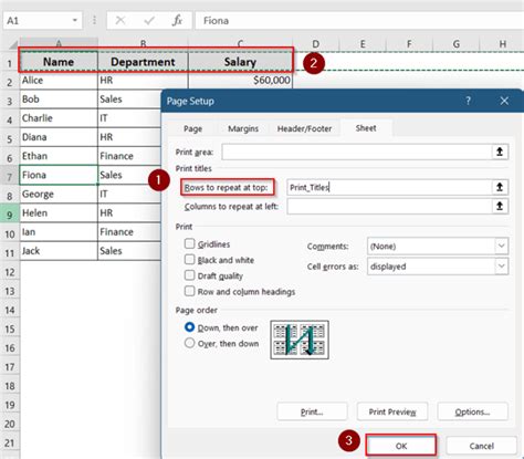 How To Keep Header In Excel When Printing 2 Quick Methods Excel Insider