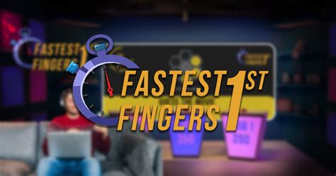 Fastest Finger First Team Building Games Co