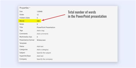 How To Count The Number Of Words In A Powerpoint