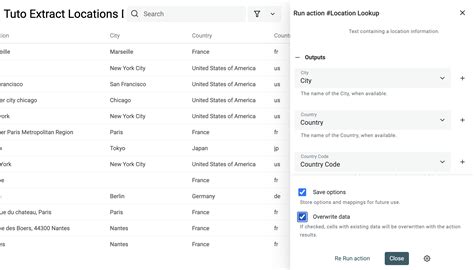 How To Extract The City And Country From A List Of Addresses