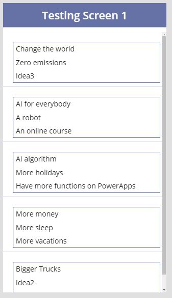 Solved Modifying The Layout Of A Gallery Using Listbox Power
