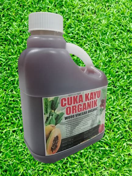 Cuka Kayu Asli Natural Wood Vinegar 1 Liter Lazada