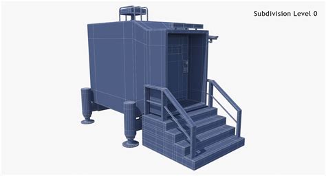 3d Space Colonization Base Constructor Entrance 01 Model Turbosquid