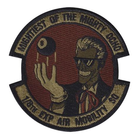 8 Eams Mightiest Of The Mighty Ocho Ocp Patch 8th Expeditionary Air