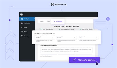 Attract More Clients With Hostinger Wordpress Ai Assistant